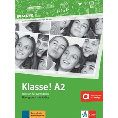 预订【德语】 Klasse! A2 Übungsbuch mit Audios online[9783126071321]