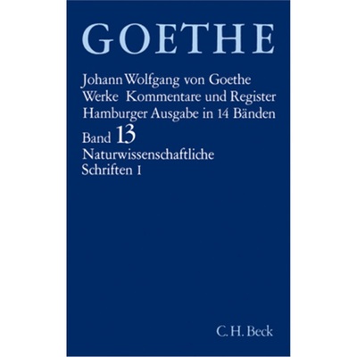 预订【德语】Goethes Werke Bd. 13: Naturwissenschaftliche Schriften I. Tl.1[9783406084935]