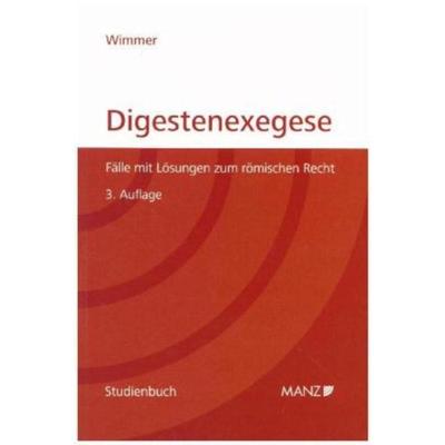 预订【德语】 Digestenexegese:Falle mit LOsungen fur di