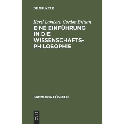 按需印刷DEG Eine Einführung in die Wissenschaftsphilosophie[9783110120363]