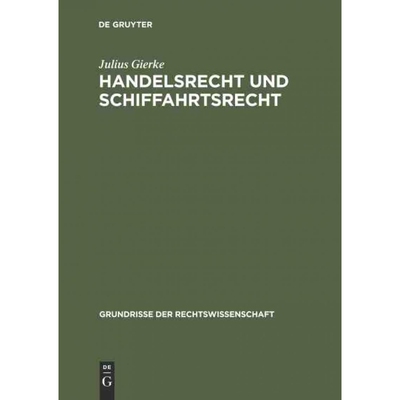 按需印刷DEG Handelsrecht und Schiffahrtsrecht[9783111170077]