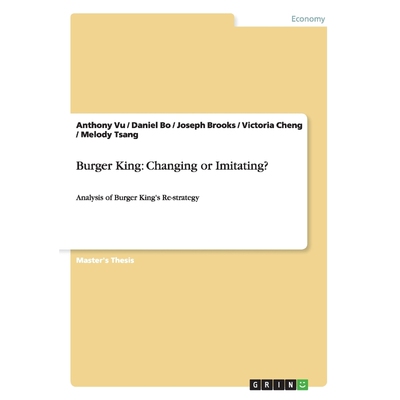 按需印刷Burger King[9783656345558]
