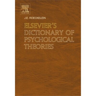 预订Elsevier's Dictionary of Psychological Theories[9780444517500]
