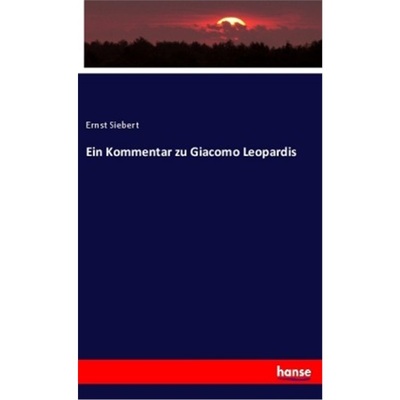 预订【德语】Ein Kommentar zu Giacomo Leopardis[9783337783716]