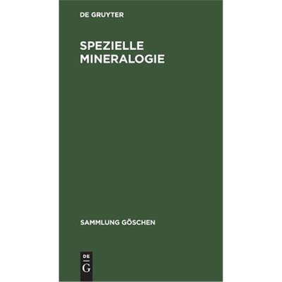 预订【德语】 Spezielle Mineralogie: