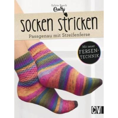 预订不退不换德语 Socken stricken:Passgenau mit Streifenferse. Mit neuer Fersentechnik