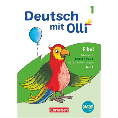 预订【德语】 Deutsch mit Olli - Erstlesen - Ausgabe 2021 - 1. Schuljahr Arbeitsheft[9783060846399]