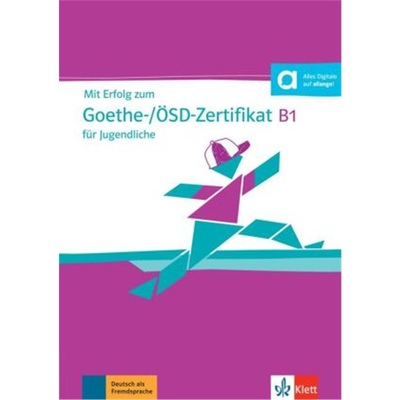 预订【德语】 Mit Erfolg zum Goethe-/ÖSD-Zertifikat B1 für Jugendliche, Testbuch und[9783126768207]