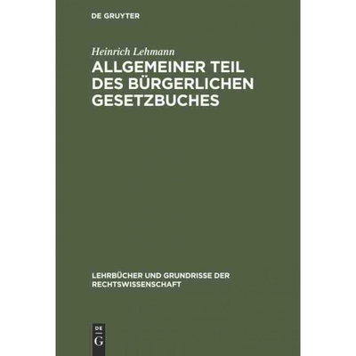 按需印刷不退不换DEG Allgemeiner Teil des Bürgerlichen Gesetzbuches[9783112304976]