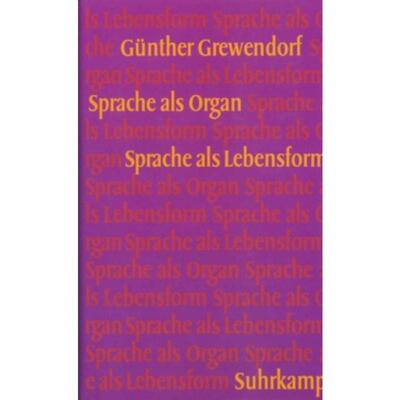 预订【德语】 Sprache als Organ, Sprache als Lebensform:M