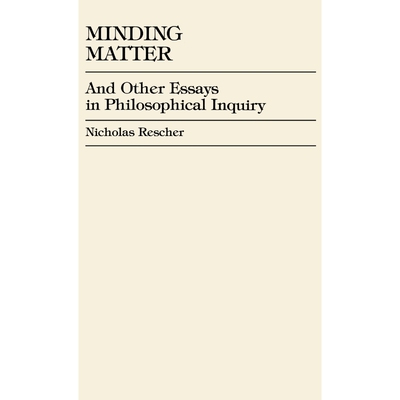 按需印刷不退不换Minding Matter[9780742512689]