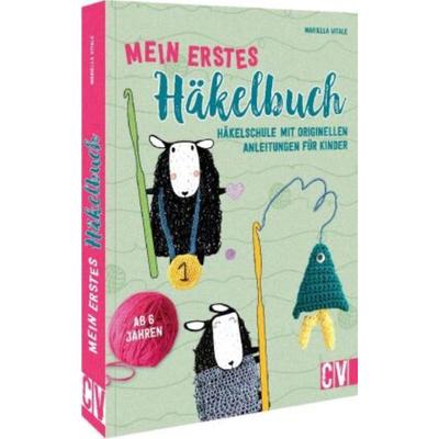 预订【德语】 Mein erstes Häkelbuch:Häkelschule mit originellen Anleitungen. Für Kinder
