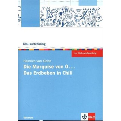 预订【德语】 Heinrich von Kleist: Die Marquise von O... / Das Erdbeben in Chili[9783123524479]