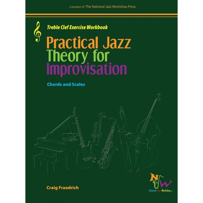 按需印刷不退不换Practical Jazz Theory For Improvisation Treble Clef Exercise Workbook[9781312410640]