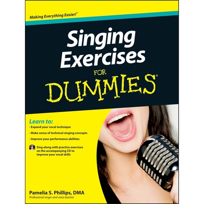 预订不退不换Singing Exercises For Dummies, with CD