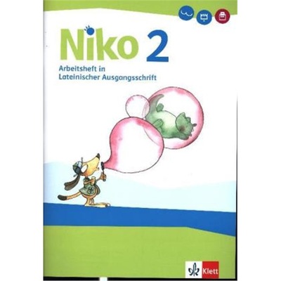 预订【德语】 Niko Sprachbuch 2 - Arbeitsheft in Lateinischer Ausgangsschrift Klasse[9783123108624]