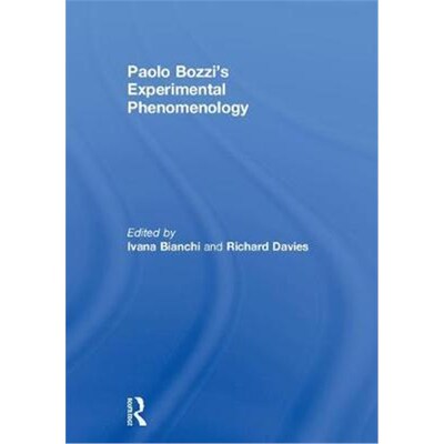 按需印刷Paolo Bozzi's Experimental Phenomenology[9780815378457]