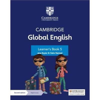预订不退不换Cambridge Global English Learner's Book 5 with Digital Access (1 Year):for Cambridge Primary English as a Se