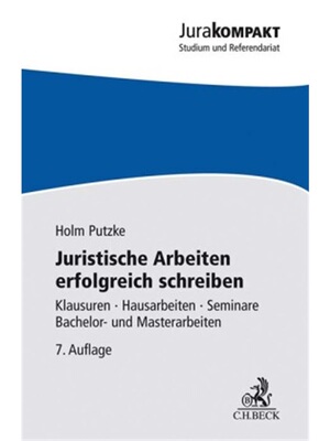 预订【德语】Juristische Arbeiten erfolgreich schreiben