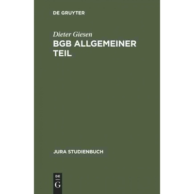 按需印刷DEG BGB Allgemeiner Teil[9783110144598]