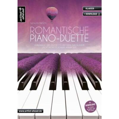 预订【德语】 Romantische Piano-Duette:Vierh?ndige Spielstücke für ein oder zwei Klavie
