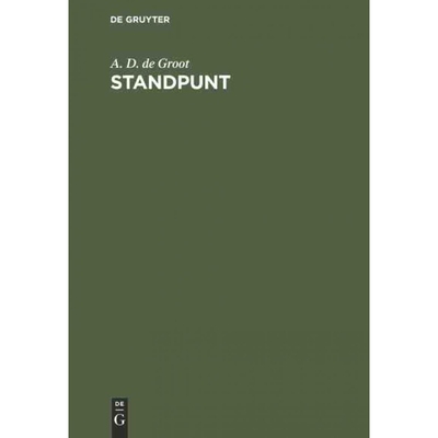 按需印刷不退不换DEG Standpunt[9789027969170]