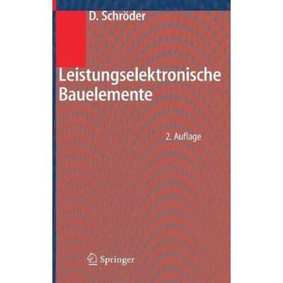预订不退不换德语 Leistungselektronische Bauelemente: