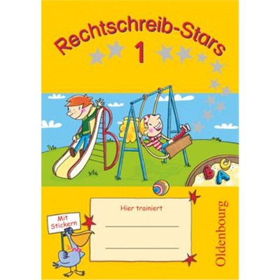 预订【德语】 Rechtschreib-Stars - Ausgabe 2008 - 1. Schuljahr:Übungsheft - Mit Lösungen