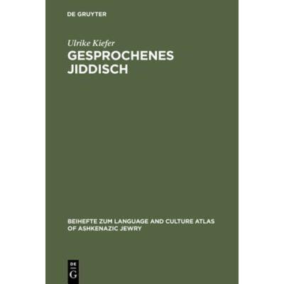 预订不退不换德语 Gesprochenes Jiddisch:Textzeugen einer euro