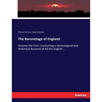 按需印刷不退不换The Baronetage of England[9783337014650]