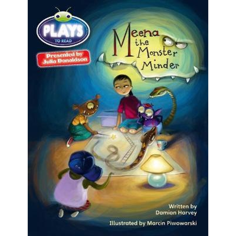 预订Bug Club Julia Donaldson Plays Grey/3A-4C Meena the Monster Minder_虎窝淘