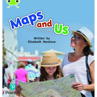 预订不退不换Bug Club Phonics Non-Fiction Reception Phase 4 Unit 12 Maps and Us[9781292407951]