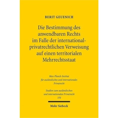 预订【德语】 Die Bestimmung des anwendbaren Rechts im