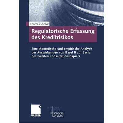 预订【德语】 Regulatorische Erfassung des Kreditrisiko