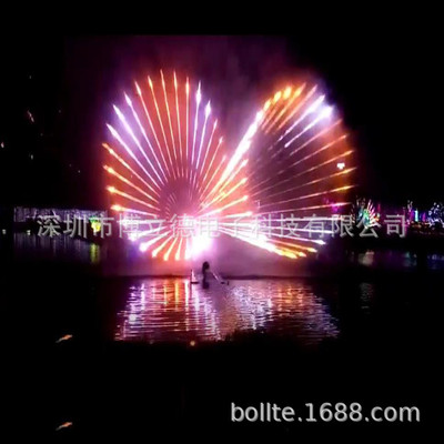 多媒体水秀投影水幕潜江市天门市制作激光水幕电影喷泉