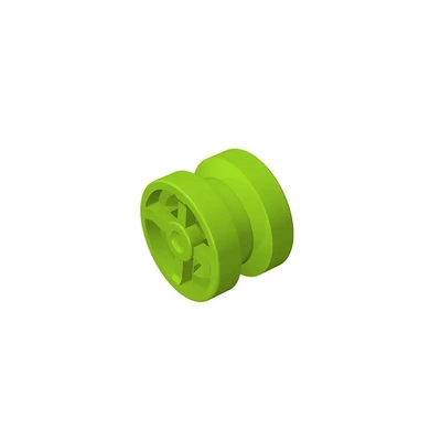 【50g】MOC小颗粒4624拼插积木散件兼容零配件 8x6mm汽车轮毂