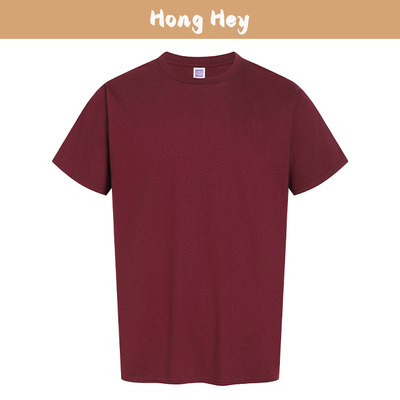 180g Cotton T-Shirts For Men Short Sleeves Casual Tops Women