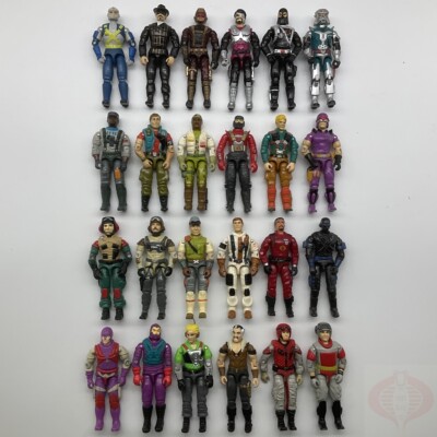 25.12.28 特种部队GIJOE 老版 散人 兵人 皮筋人 霹雳人 特价2