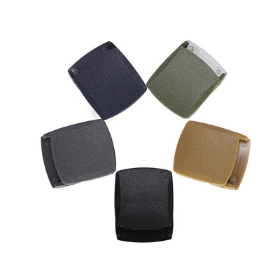 3.8cm非金属帆布腰带扣具尼龙皮带扣头塑料POM赛钢腰部配件