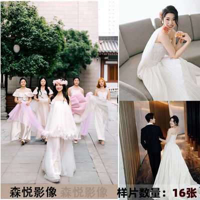 影楼工作室婚礼婚庆接亲妆面跟妆跟拍摄影接单客样片样图照a2496