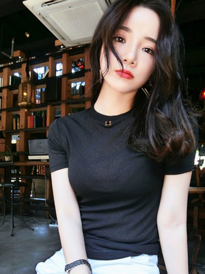 欧货2025薄款修身打底衫微透网纱冰丝百搭女显瘦上衣短袖t恤ins潮