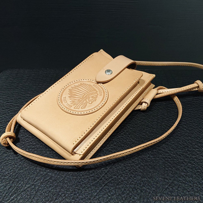 REDMOON牛皮斜挎储物包手机包