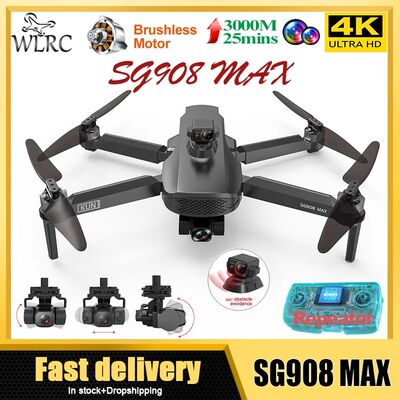 2022 SG908 MAX GPS Drone 3-Axis Gimbal 4K Camera 5G Wifi FPV