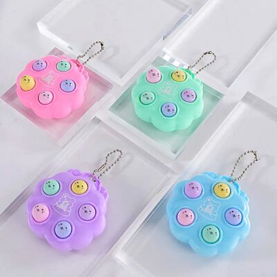 Kawaii Fidget Toys Whack a mole keychains Decompression Chil