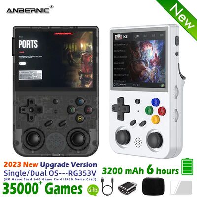 ANBERNIC RG353V RG353VS Video Games Player 3.5 Inch IPS Mult