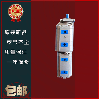 徐工吊车四联齿轮泵XZZX-B001液压高压齿轮油泵CBKP-H80/80/32/08