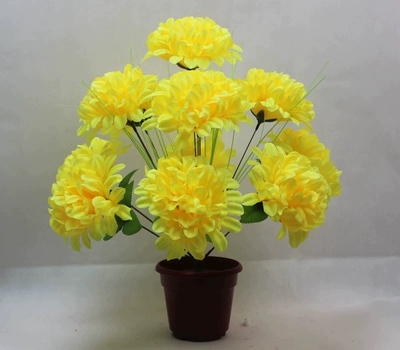 扫墓祭祀上坟仿真假花菊花束用品