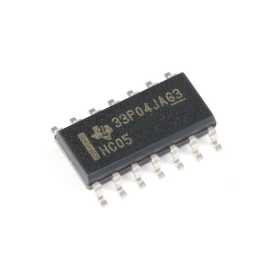 原装正品 SN74HC05DR SOIC-14 漏极开路输出的六路反相器