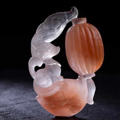 鲍氏手工男女款九尾狐红灯笼