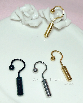 欧美风抖音爆款钛钢耳钉独家现货